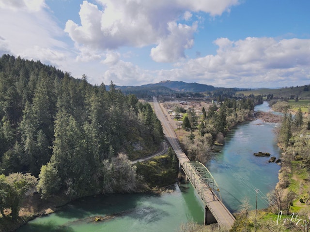 Lone Rock Bridge - Glide, Oregon